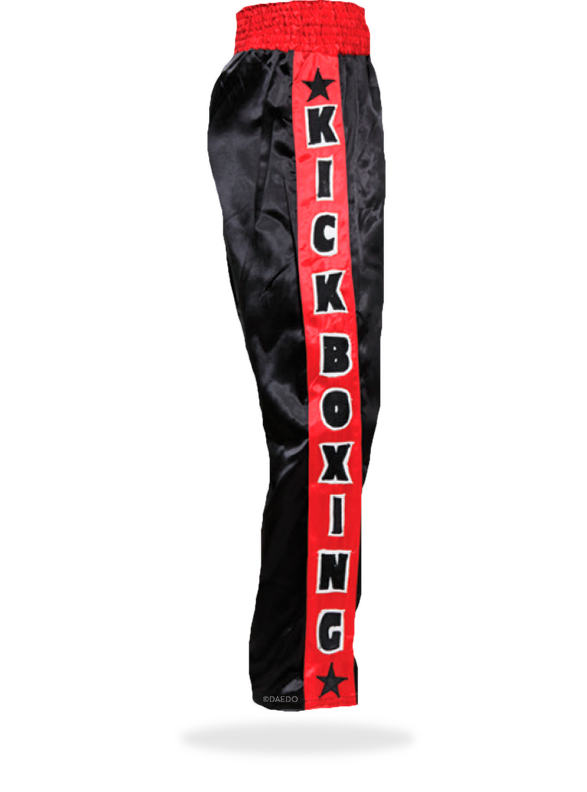 SATIN "KICK BOXING" TROUSERS – Daedo