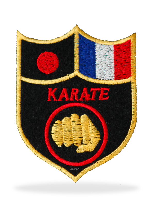 JAPAN-FRANCE KARATE BADGE – Daedo