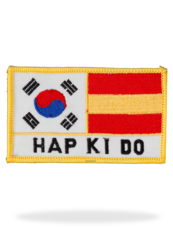 KOREA-SPAIN HAPKIDO BADGE – Daedo