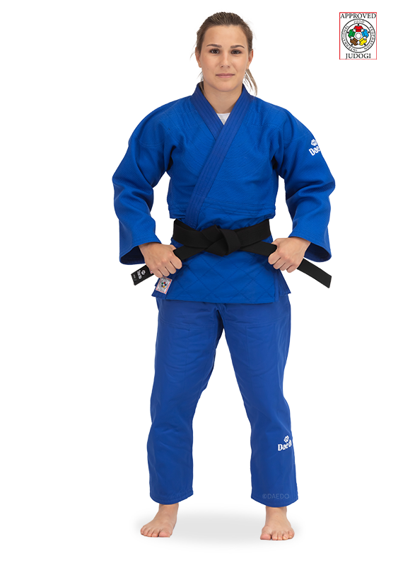 JUDOGI IJF SLIM FIT AZUL – Daedo