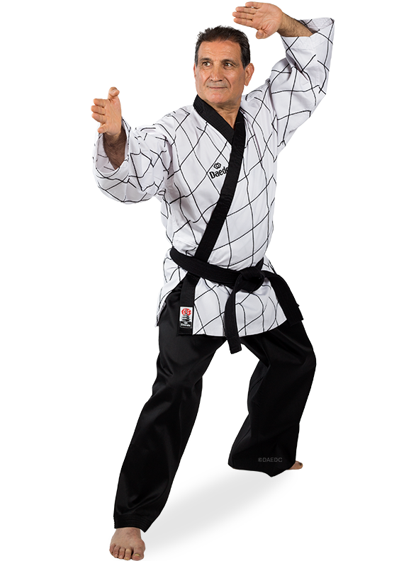 "GRAND MASTER" UNIFORM - WHITE – Daedo