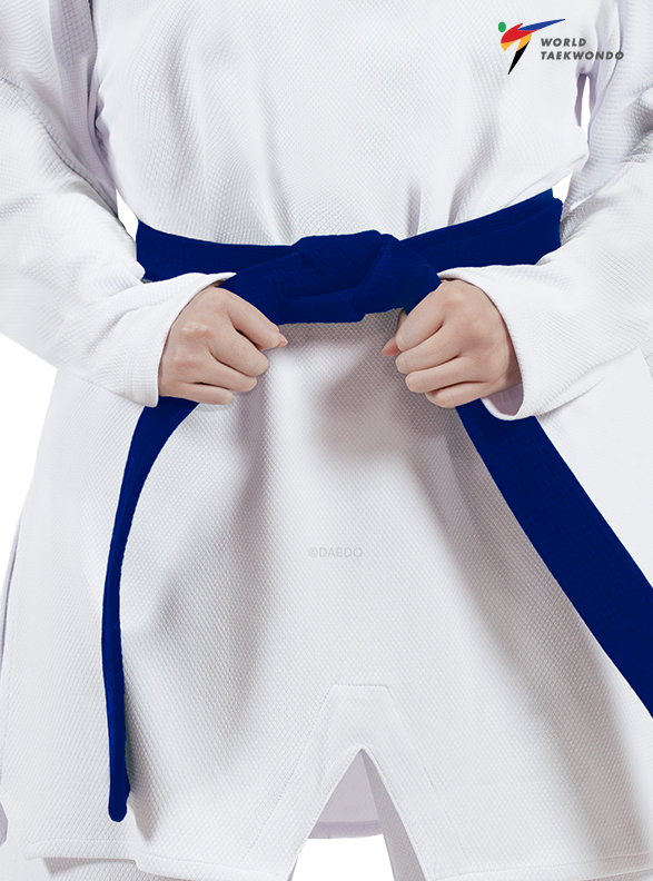 WT STYLE COMPETITION DOBOK WHITE COLLAR – Daedo